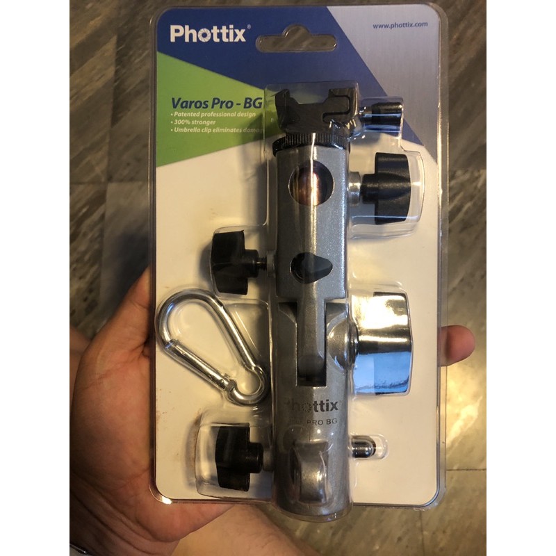 ตัวปรับจับและปรับองศาชุดไฟสตูดิโอ Phottix Varos Pro-BG | Shopee Thailand