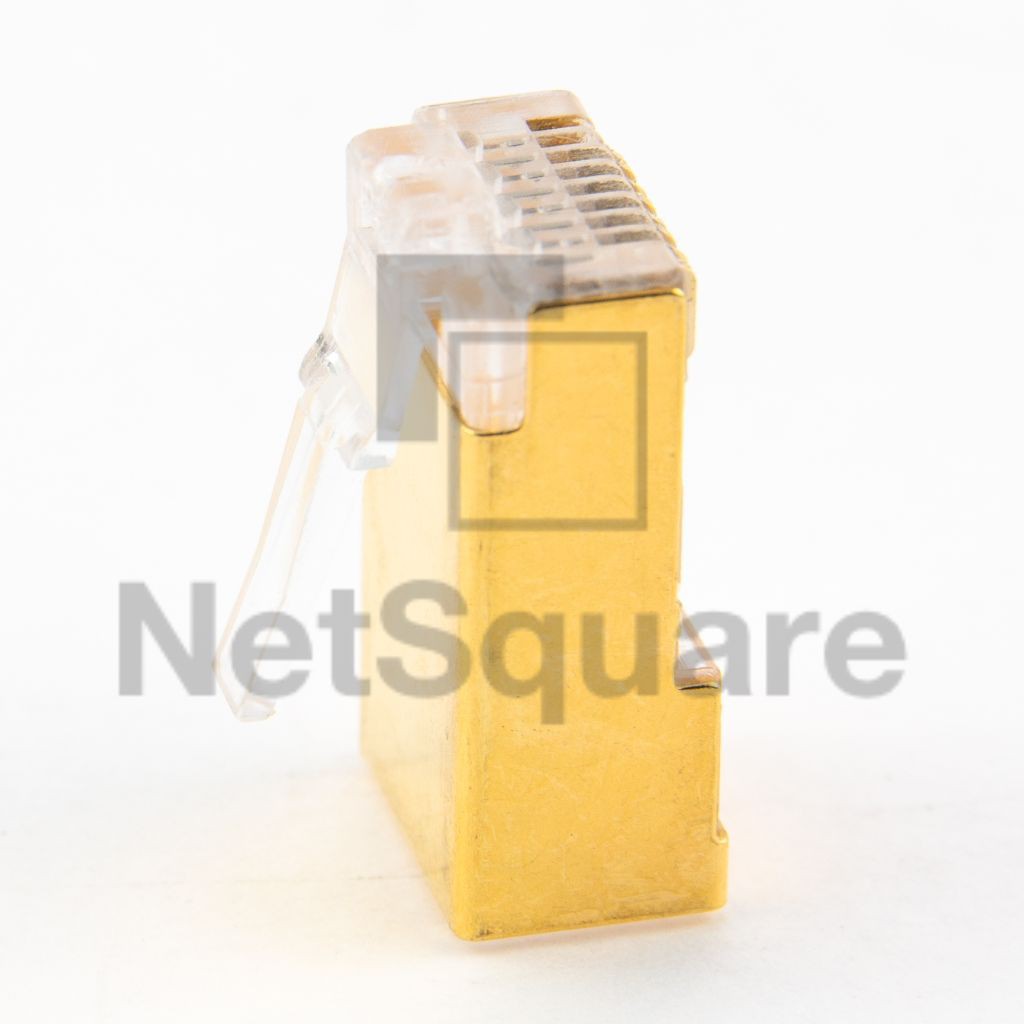 หัวแลน Lan Head RJ45 CAT6 8P8C Gold Shielded หัวทอง | Shopee Thailand
