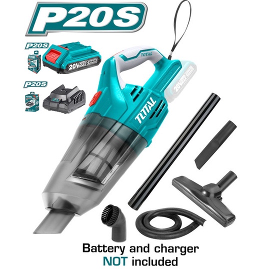 Total เครื่องดูดฝุ่น รุ่น TVLI2001 (แบบพกพา) ไร้สาย 20v ความจุ 0.7 ลิตร ...