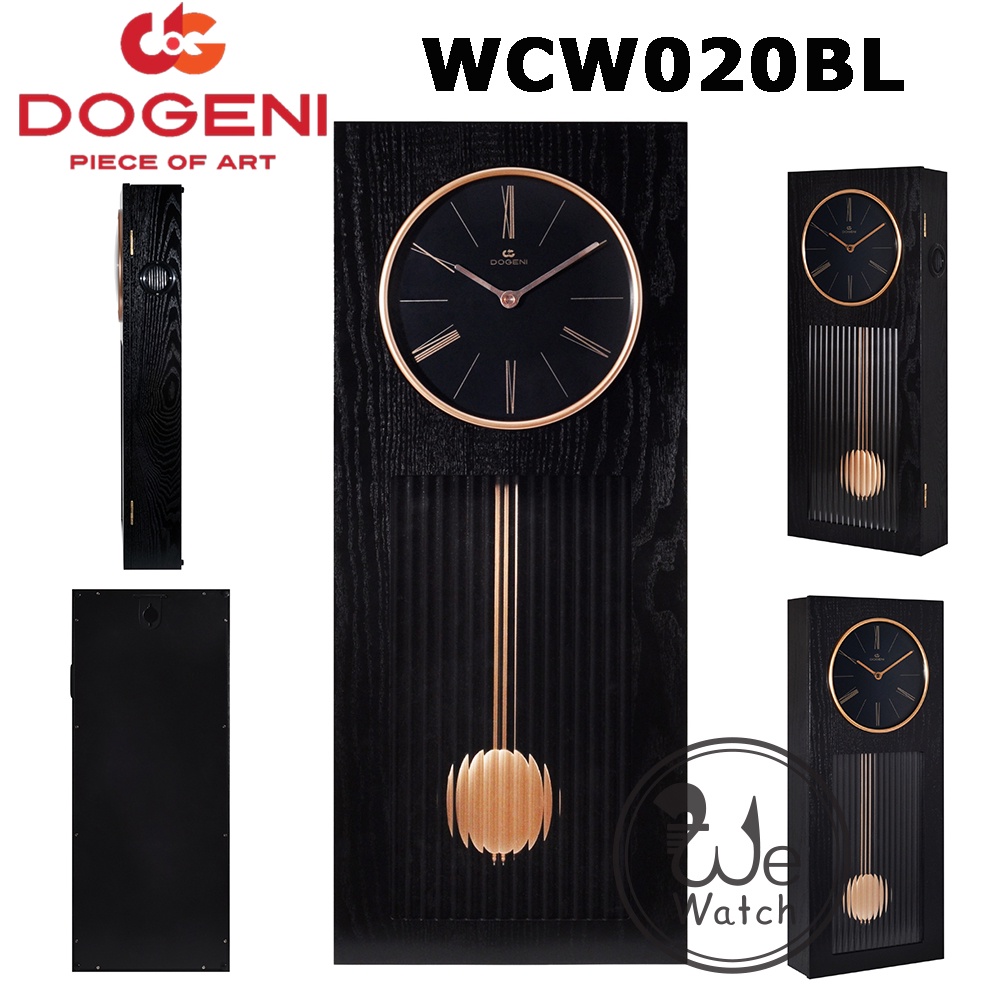 DOGENI รุ่น WCW020BL WCW021DB WCW022DB WCW023DB WCW003DB นาฬิกาแขวนไม้แท้ มีเสียงระฆัง เพลง ตุ้ม ...
