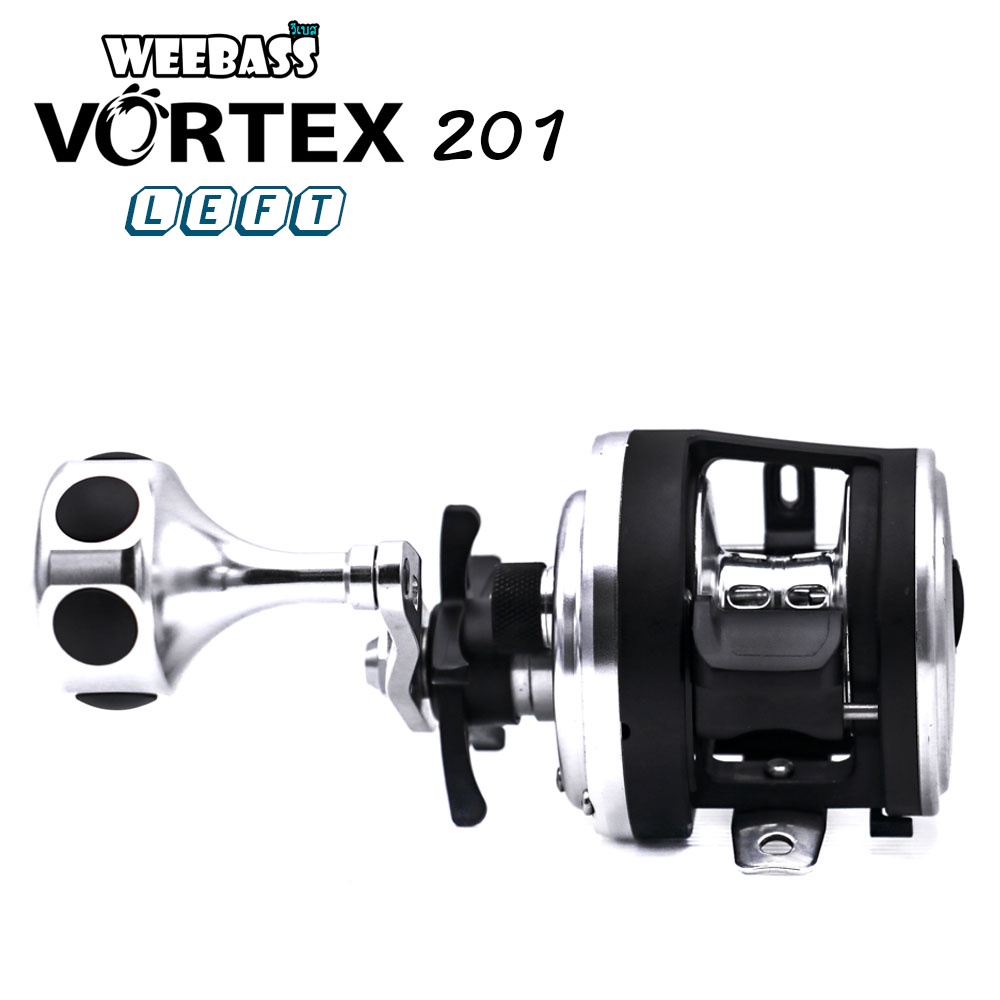 อุปกรณ์ตกปลา WEEBASS รอก - รุ่น VORTEX เบอร์ 200/201 (สีเงิน) รอกตกปลา รอกเบท รอกกลม | Shopee ...