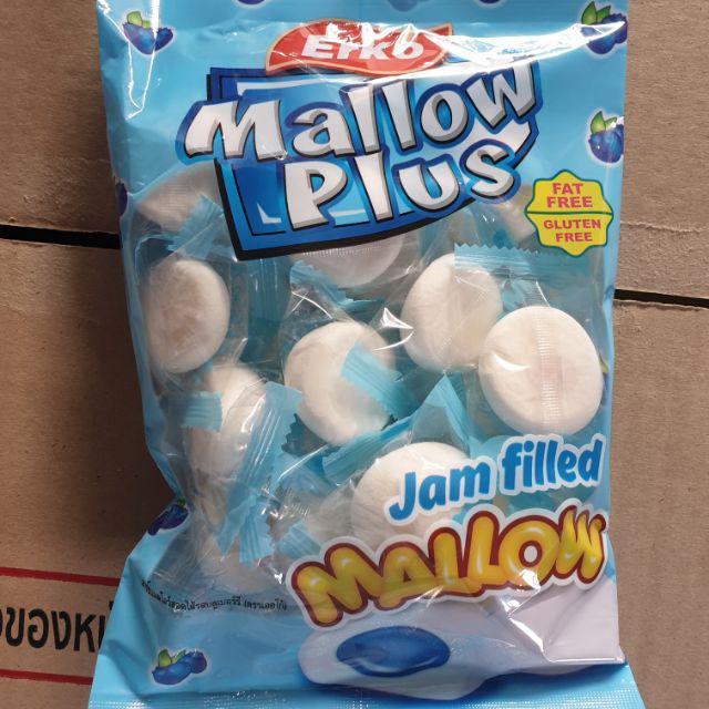 Mallow plus jam filled มาร์ชเมลโลว์ ตราเออโก้ มาร์ชเมลโลว์สอดไส้แยม 100 ...