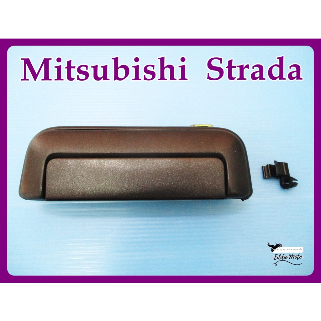 TAILGATE OPENING HANDLE "BLACK" Fit For MITSUBISHI STRADA (1995-2005 ...