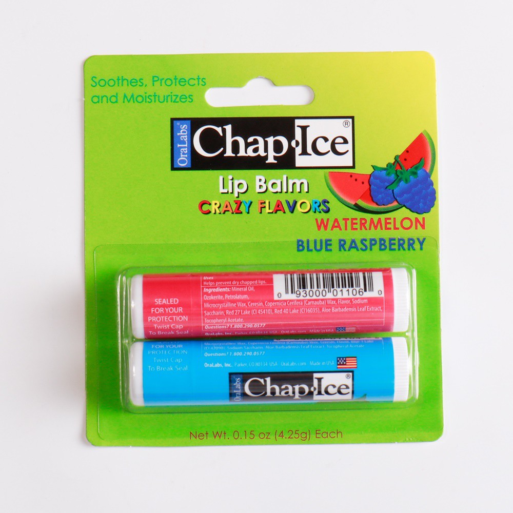 Chap Ice Lip Balm แชพไอซ์ ลิป บาล์ม มีทุกสูตร | Shopee Thailand