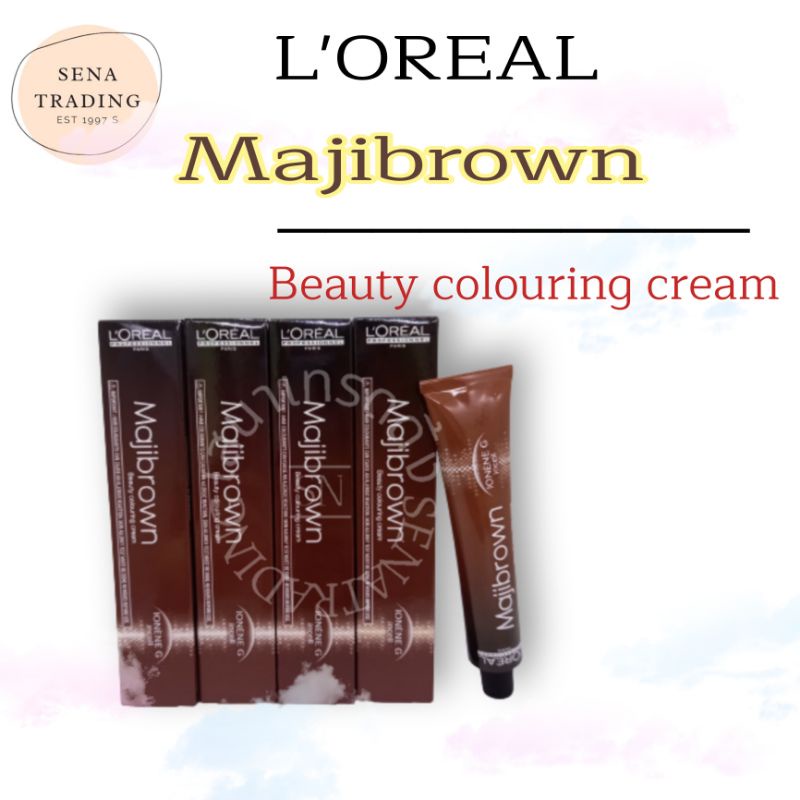 L'OREAL Majibrown ครีมย้อมผมลอรีอัล มาจิบราวน์ สีย้อมผมลอรีอัล | Shopee ...