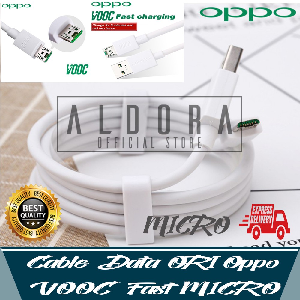 Original Oppo VooC Micro USB Fast Charging 4 Ampere Data Cable สายชาร์จ ...