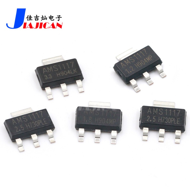 ขายดี ชิปควบคุมพาวเวอร์ซัพพลาย AMS1117 Series AMS1117-3.3V 2.85V 5.0V ...