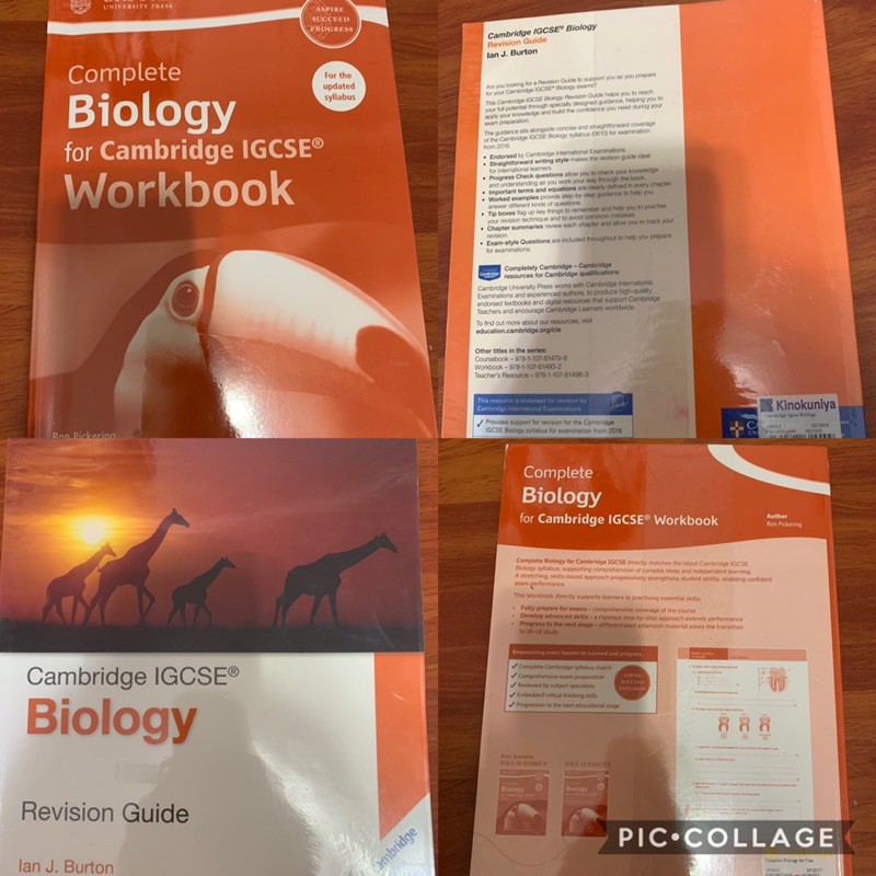 หนังสือติวชีวะ IGCSE Biology CIE Revision Guide / Workbook แบบฝึกหัด ... หนังสือติวชีวะ IGCSE Biology CIE Revision Guide / Workbook แบบฝึกหัด ...