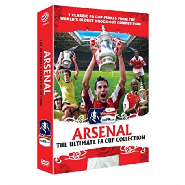 ARSENAL FC THE FA CUP COLLECTION [6 DISC] [DVD-SOUNDTRACK] | Shopee ...