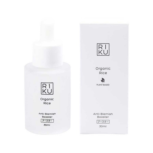 บูสเตอร์ต้านสิว RIKU Organic Rice Anti-Blemish Booster | Shopee Thailand