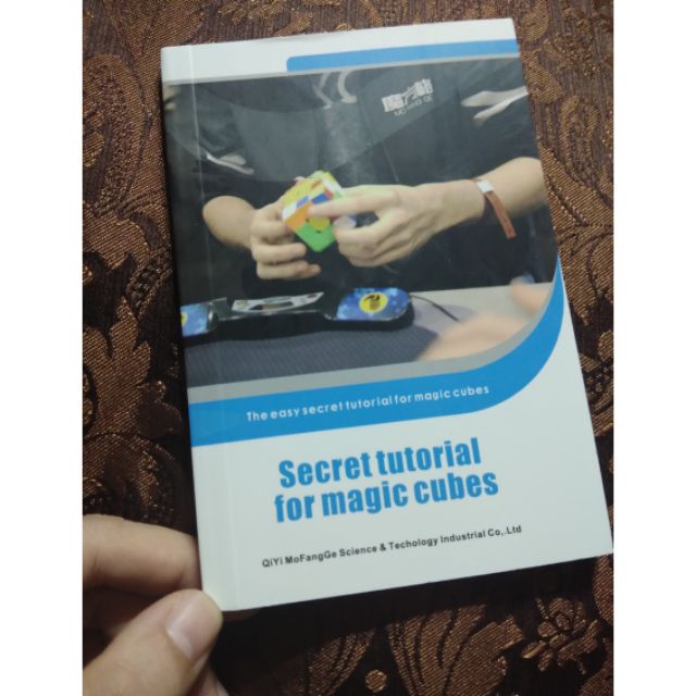หนังสือสอนเล่นรูบิค secret tutorial for magic cubes | Shopee Thailand