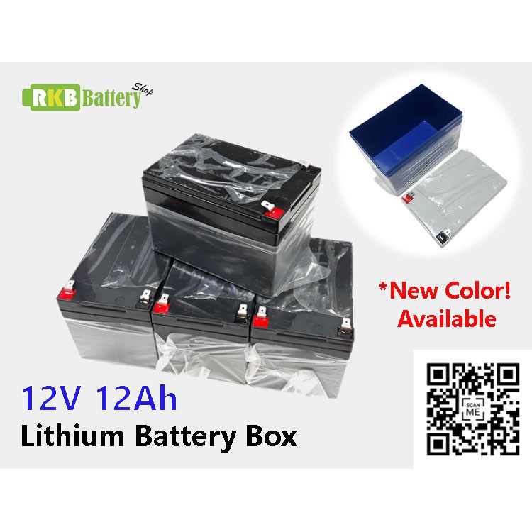 HJ [พร้อมส่ง] กล่องแพคแบตเตอรี่ 12v 12ah 15ah 18650 32650 Lithium Li ...