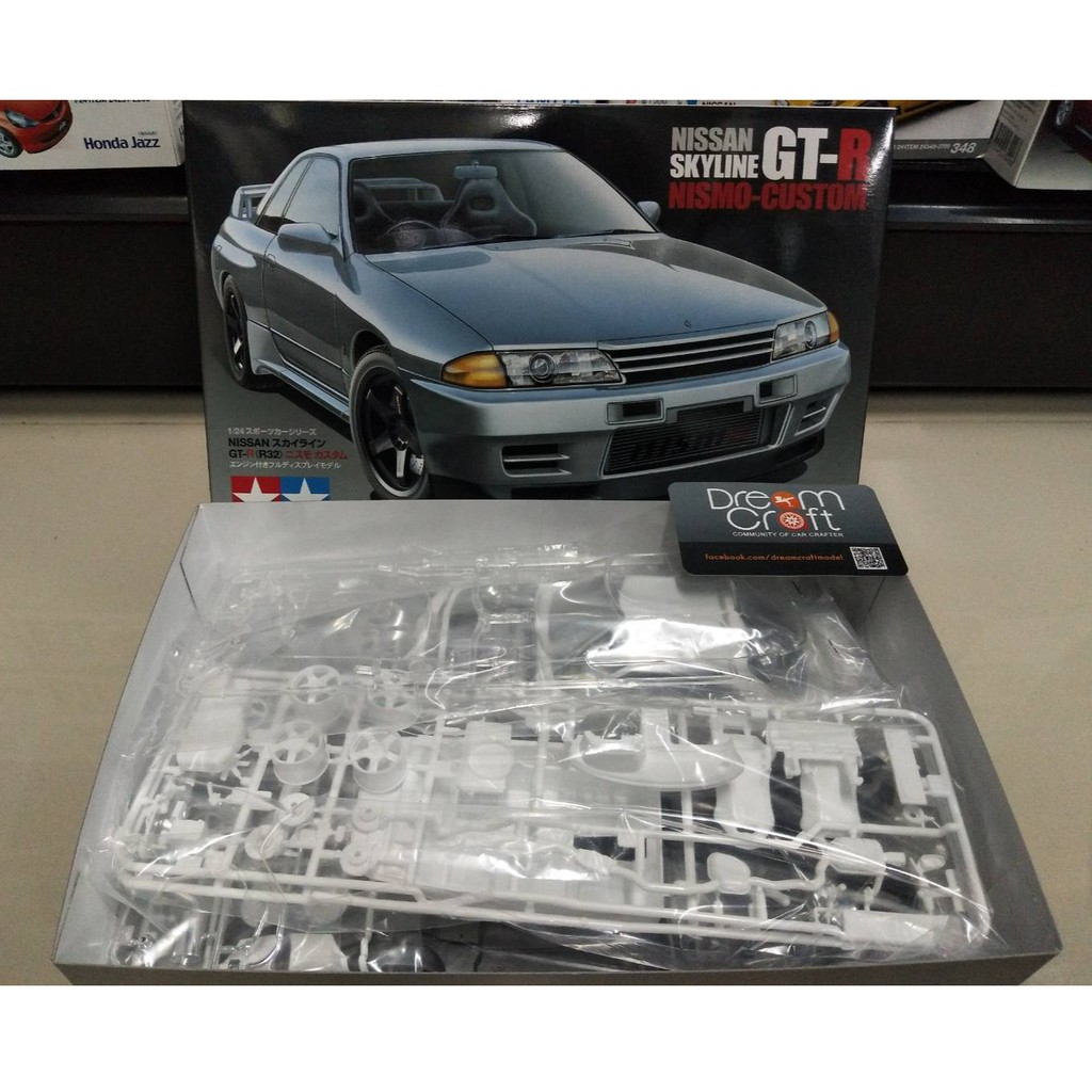 TAMIYA 1/24 GT-R (R32) Nismo-Custom (โมเดลรถยนต์ Model DreamCraft) | Shopee Thailand