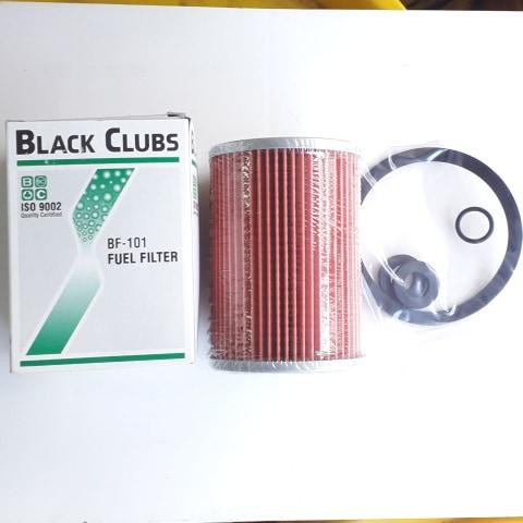 Black Clubs BF-101 FUEL FILTER กรองโซล่า ISUZU TX JCM , HINO KT ...