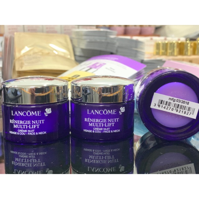 Lancome Renergie Nuit Multi-Lift Redefining Lifting Night Cream For ...