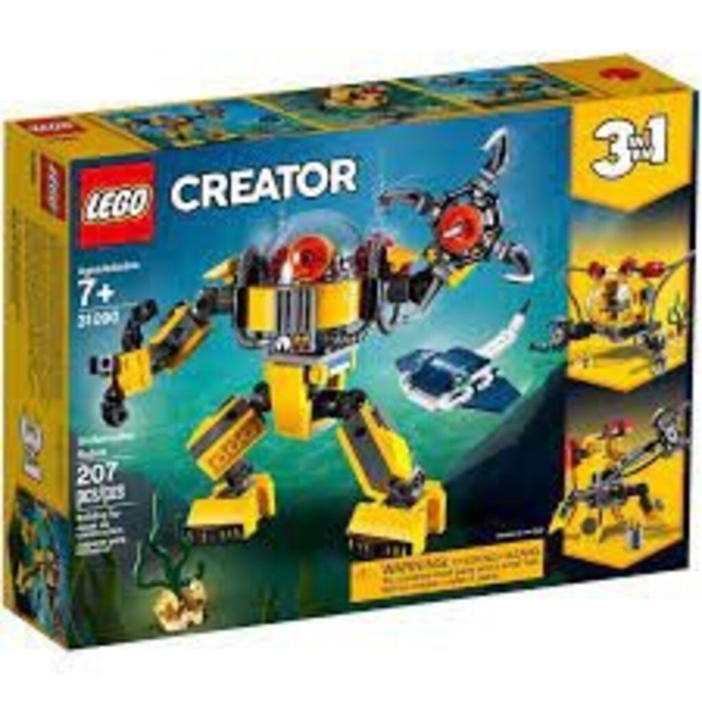 LEGO Creator 3in1 Underwater Robot-31090 | Shopee Thailand