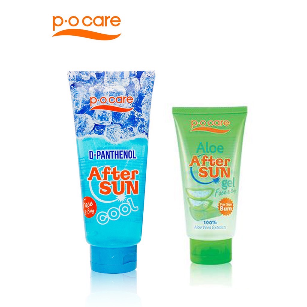 P.O. Care D-Panthenol After Sun Cool เจลสูตรเย็นพิเศษ ผสม ดีแพนเธนอล ว่านหางจระเข้ และ สารสกัด ...