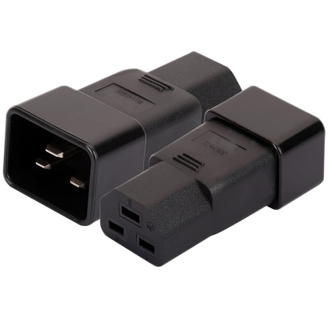 อะแดปเตอร์แปลงปลั๊กไฟ IEC320 C13 C14 เป็น C5 C6 C7 C8 C19 C20 C21 UPS PDU ตัวผู้ เป็นตัวเมีย EU ...