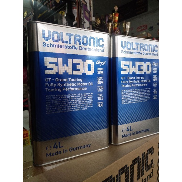 voltronic 5w30 GT นำ้มันเครื่องสังเคราะห์ล๊อตล่าสุด | Shopee Thailand