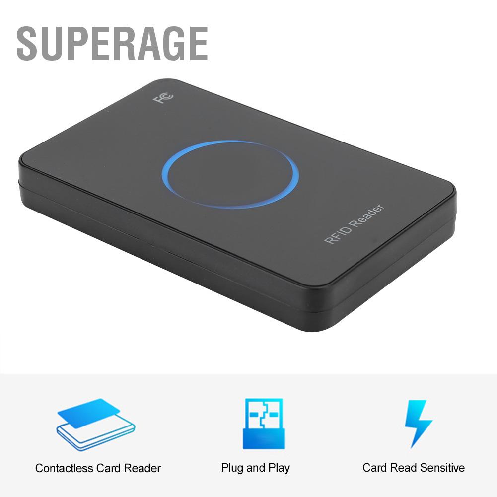 Superage 915Mhz RF UHF‑RFID Smart Contactless Reader‑Writer USB ...