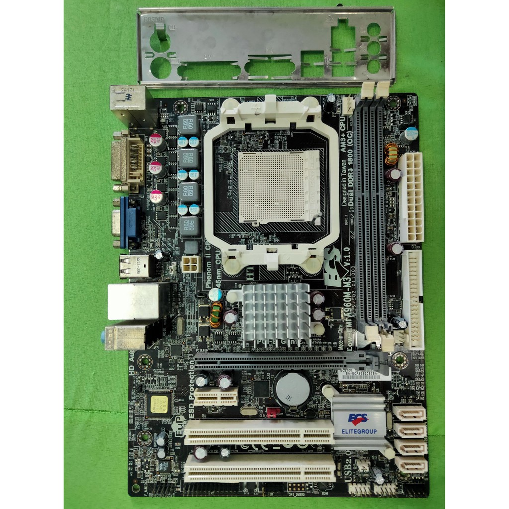 Mainboard AMD Socket AM3 ECS A960M-M3 | Shopee Thailand