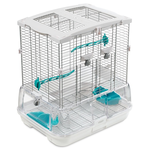 Vision Bird Cage S01- พร้อม Perches จานอาหารป้อนน้ํา Sangkar Burung ...