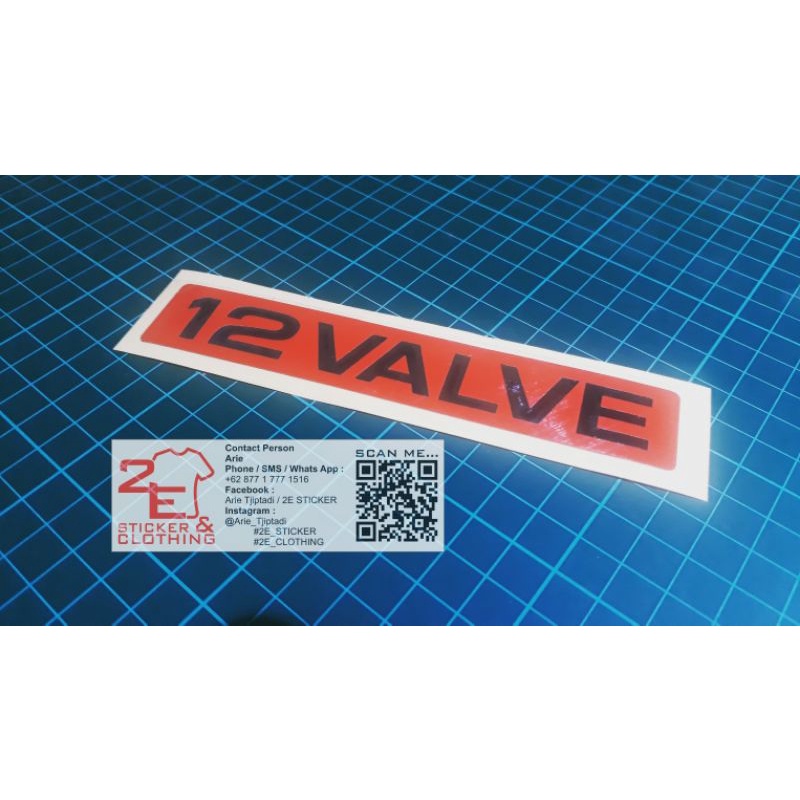 Mesin Toyota STARLET 12 Valve Engine Cover Sticker | Shopee Thailand