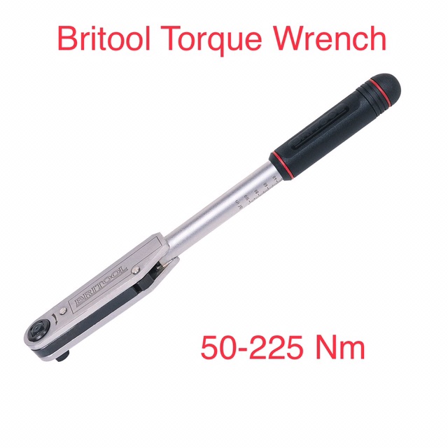 Britool ประแจปอนด์ ปรับได้ EVT2000 1/2-DR 50~225Nm 40-160 Ft.Lbs ...