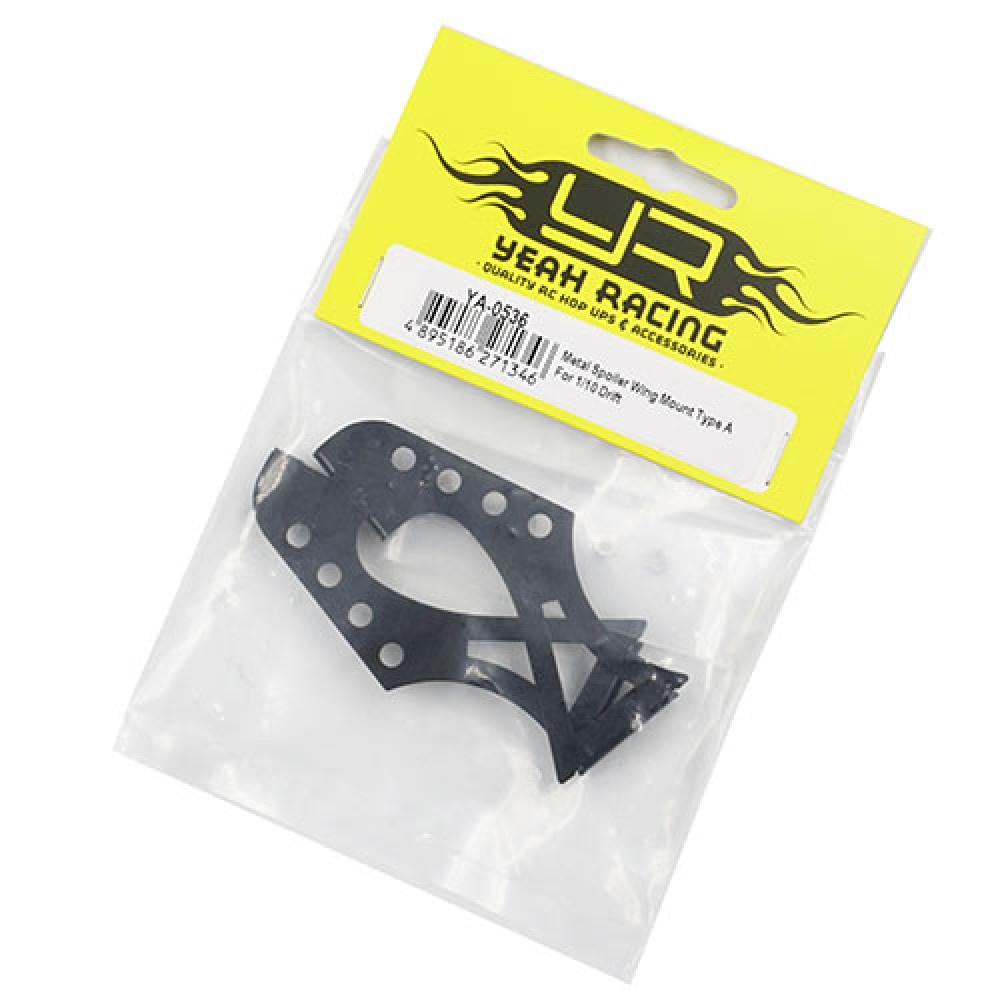 Yeah racing YA-0536 Metal Spoiler Wing Mount Type A For 1/10 Drift ...