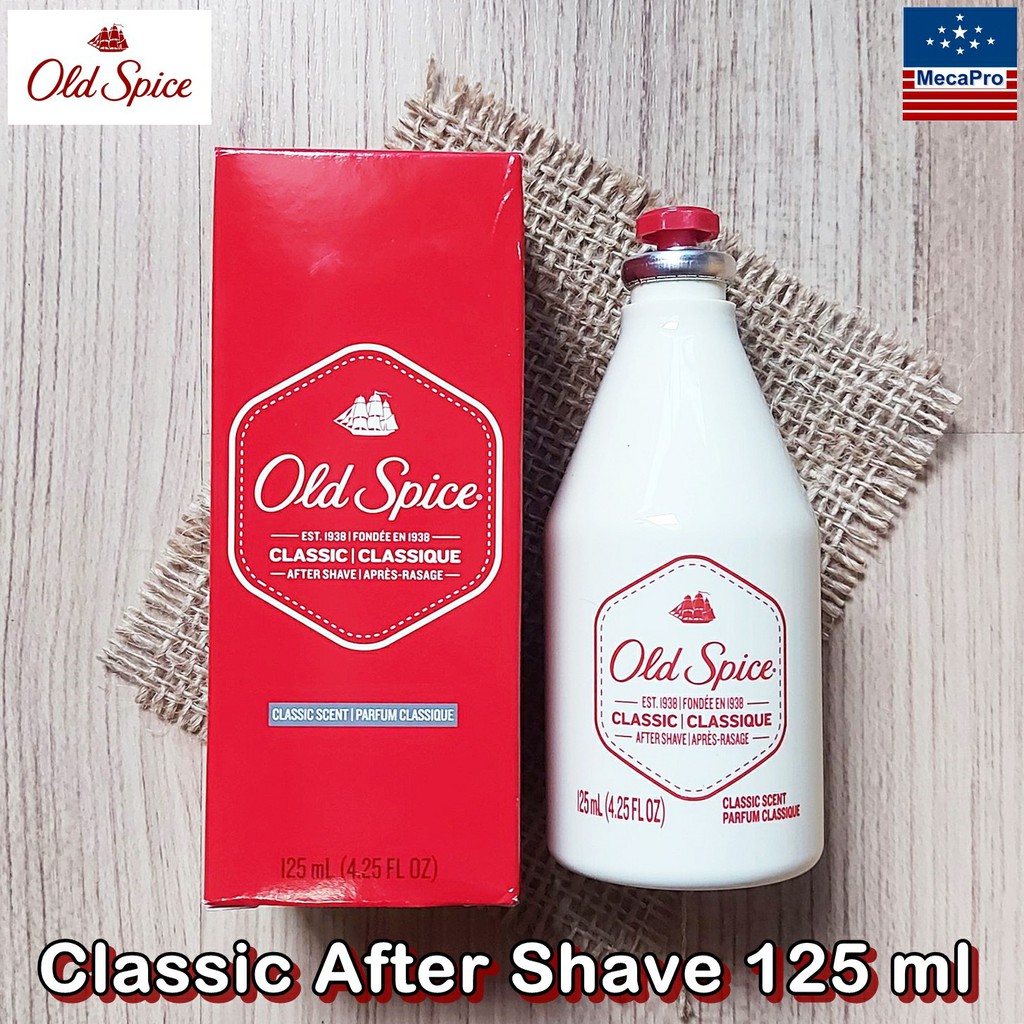 Old Spice® Classic After Shave 125 ml โอลด์ สไปซ์ ผลิตภัณฑ์บำรุงผิวหน้า ...
