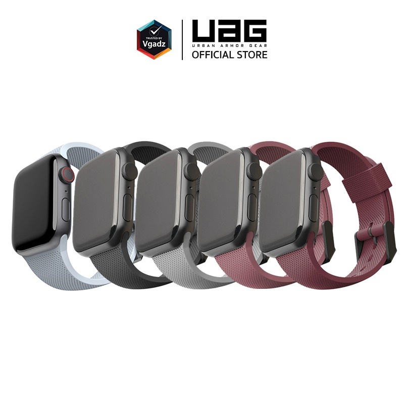 [เฉพาะสายนาฬิกา] UAG สายนาฬิกาสำหรับ Apple Watch 38/40/41/42/44/45/49mm รุ่น Dot Silicone Strap ...