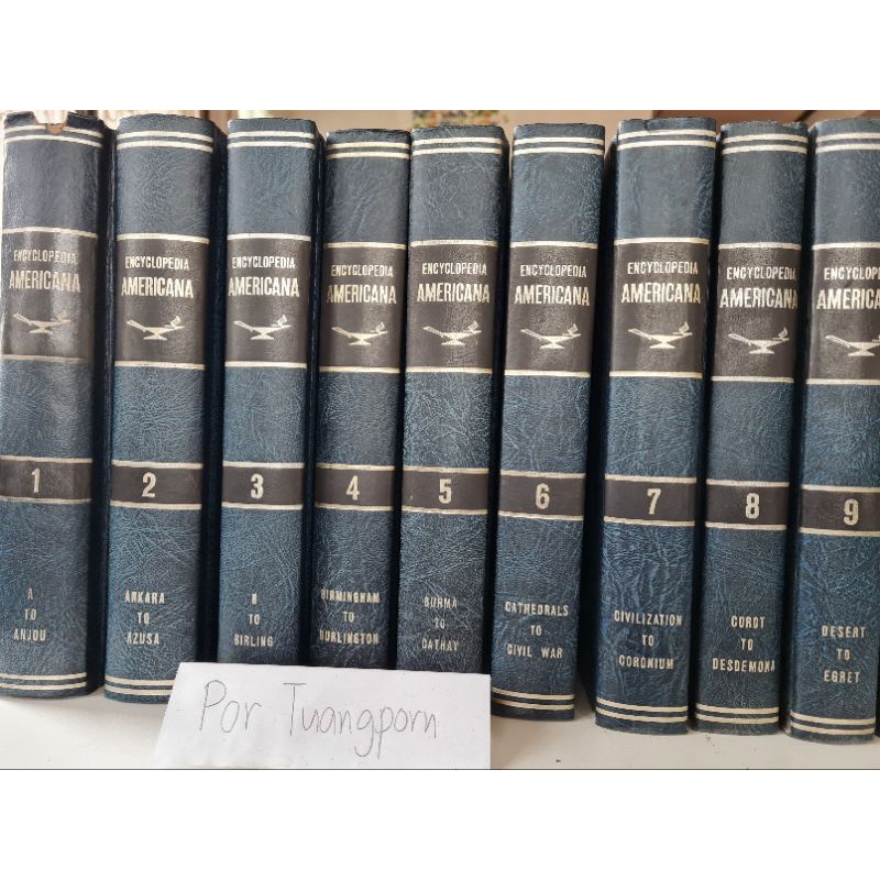 Encyclopedia Americana Vol.1-30 สารานุกรมรวบรวมความรู้ทั่วไป | Shopee ...
