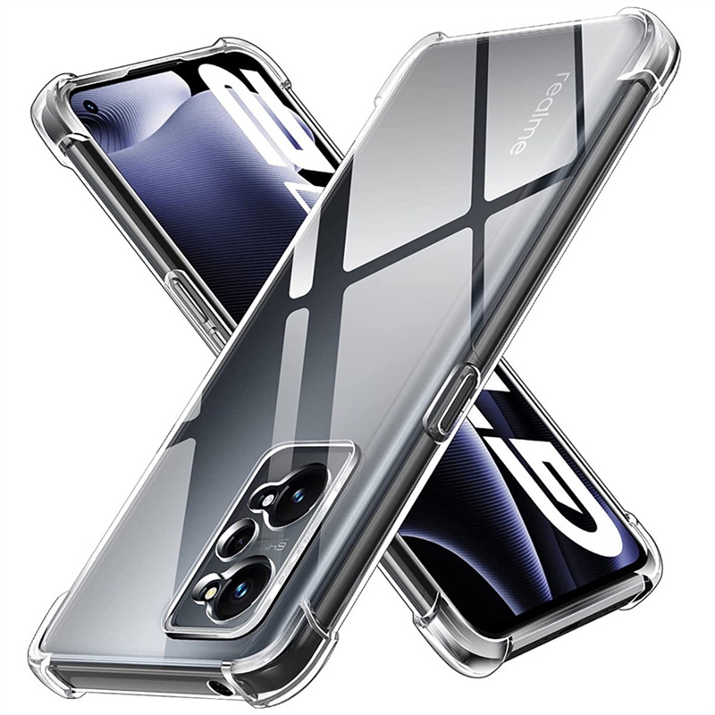 เคสซิลิโคน TPU ใส แบบบาง กันกระแทก สําหรับ Realme 9i 8i 8 Pro GT Master ...