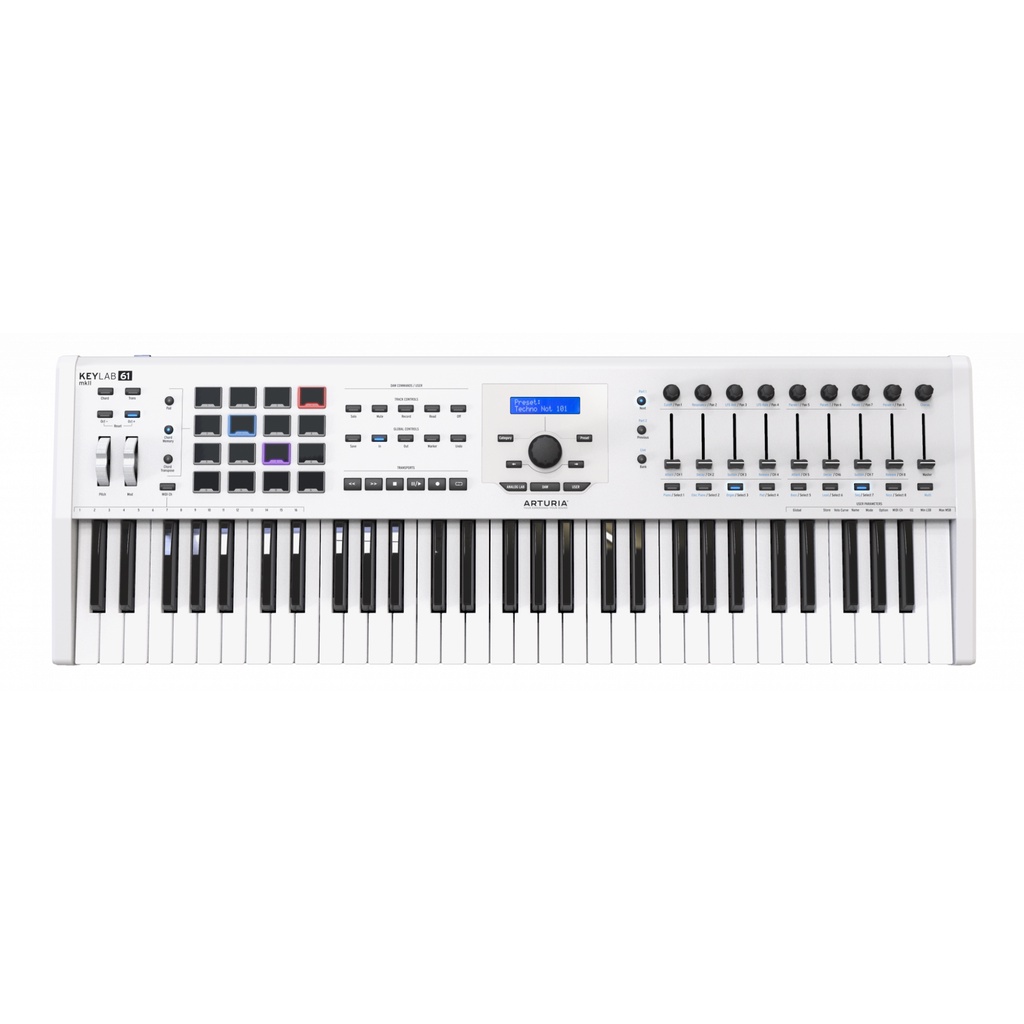 Arturia Keylab 61 MKII Midi Controller คีย์บอร์ดใบ้ 61 คีย์ Aftertouch ...