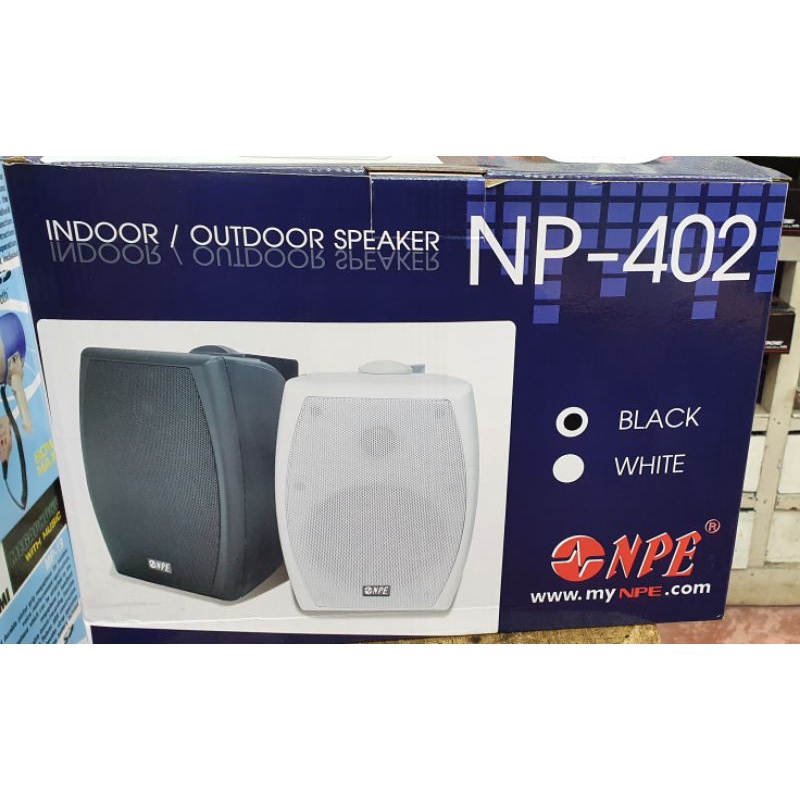 ตู้ลำโพง 4 นิ้ว 2 ทางยี่ห้อ NPE NP-402 (ออกใบกำกับภาษีได้) | Shopee Thailand