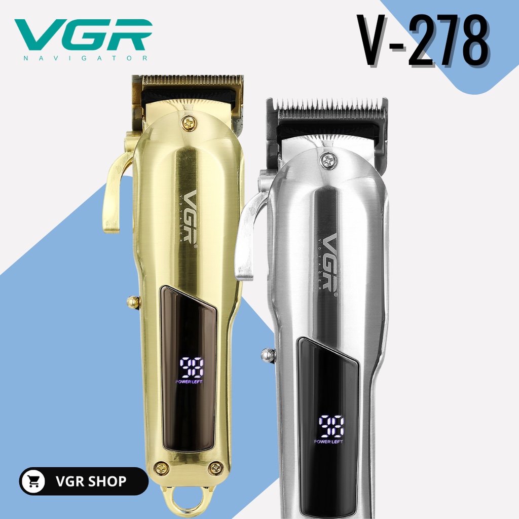 VGR รุ่น V-278 ปัตตาเลี่ยนตัดผมไร้สาย (สินค้าพร้อมส่ง ของแท้100% ...