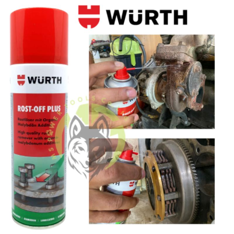 Wurth น้ำยาขจัดสนิมคุณภาพสูงจากเยอรมัน WURTH RUST REMOVER ROST-OFF PLUS ...