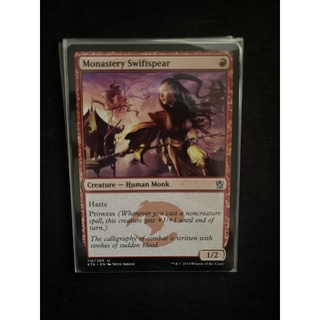 การ์ด MTG Monastery Swiftspear Red Deck Magic the gathering Modern ...