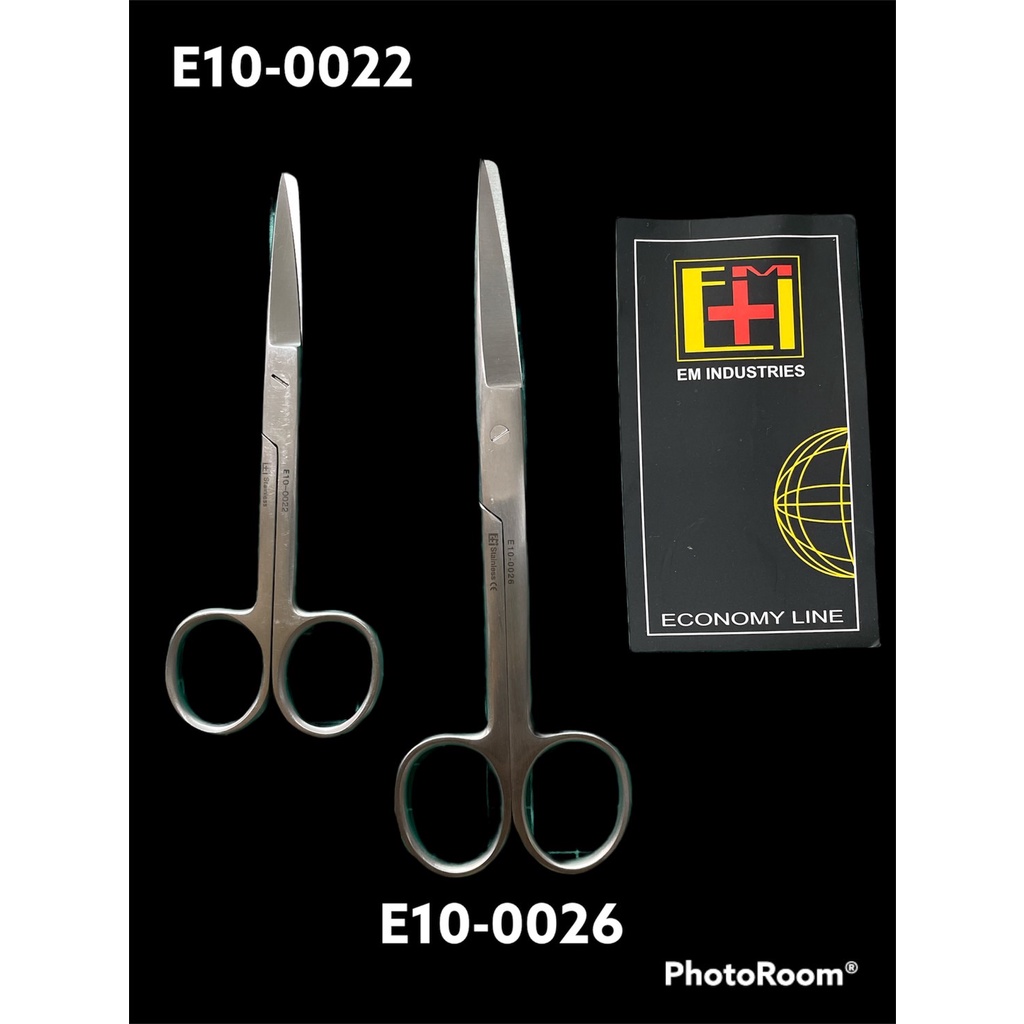 E10-0026 OP-SCISSORS SH/BL STR 16.5cm | Shopee Thailand
