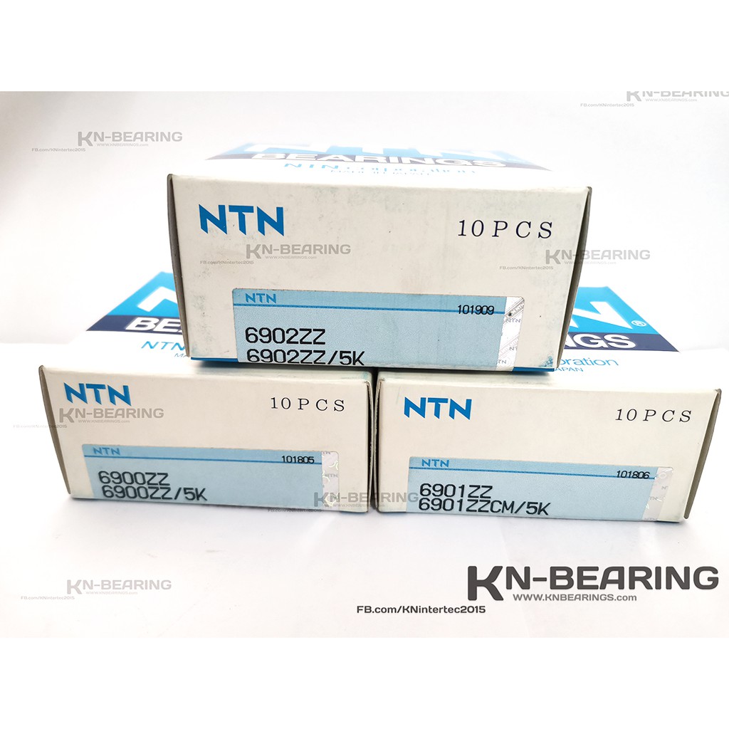 (ราคาต่อ1ตลับ) 6901ZZ ยี่ห้อ NTN ขนาด 12*24*6 6901 | Shopee Thailand