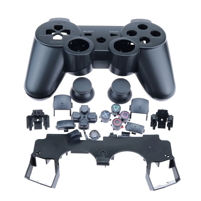 Gamepad ที่อยู่อาศัยชุดชิ้นส่วนสําหรับ Sony PS3 Controller shell กรณี ...