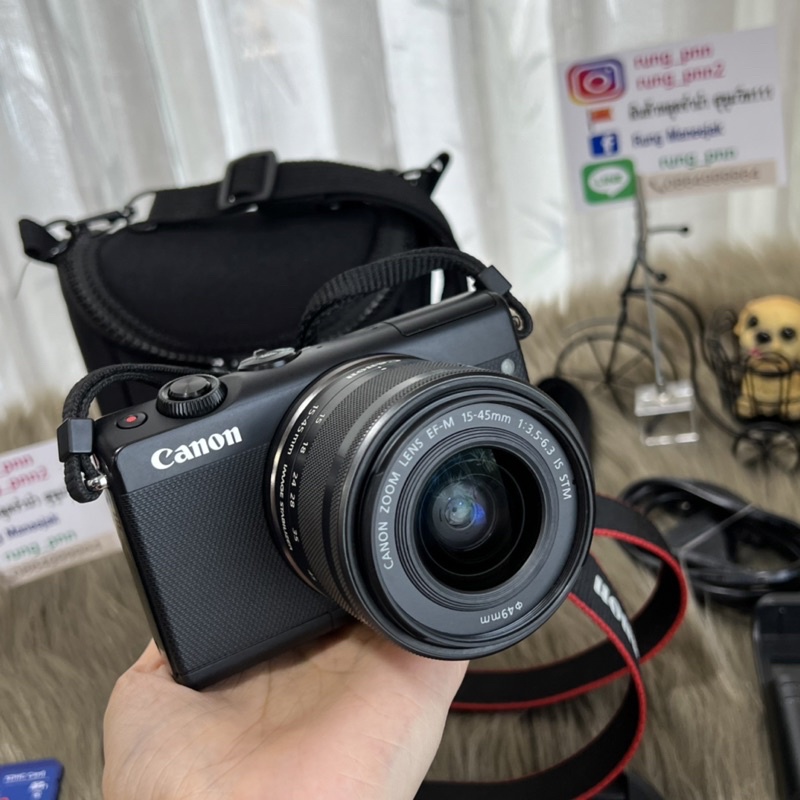 Canon EOS M100 พร้อมเลนส์ 15-45MM | Shopee Thailand