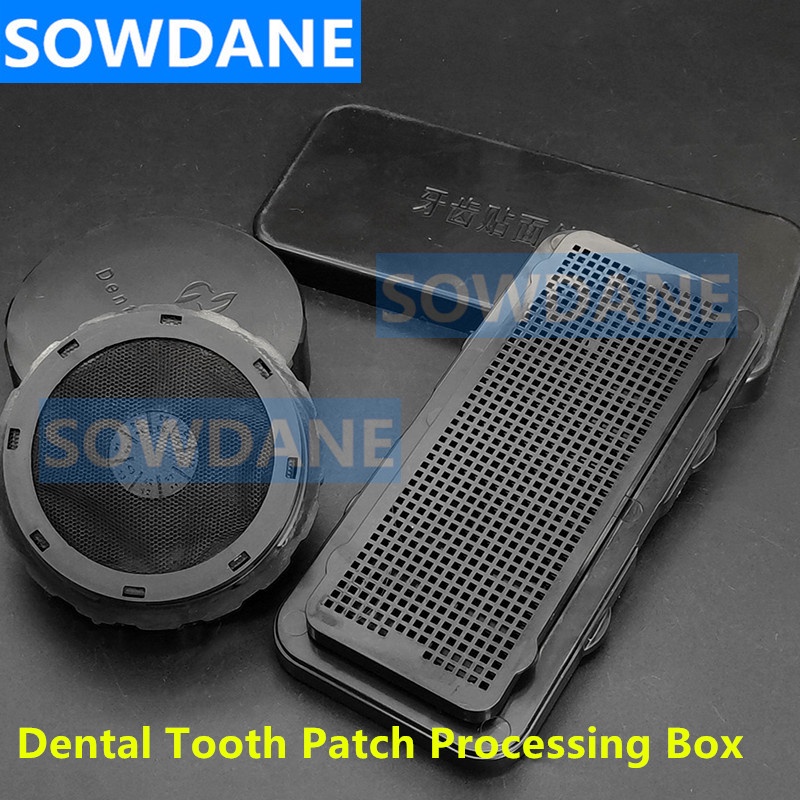 Dental Tooth Patch Processing Box Teeth Veneer Pretreatment Placing ...