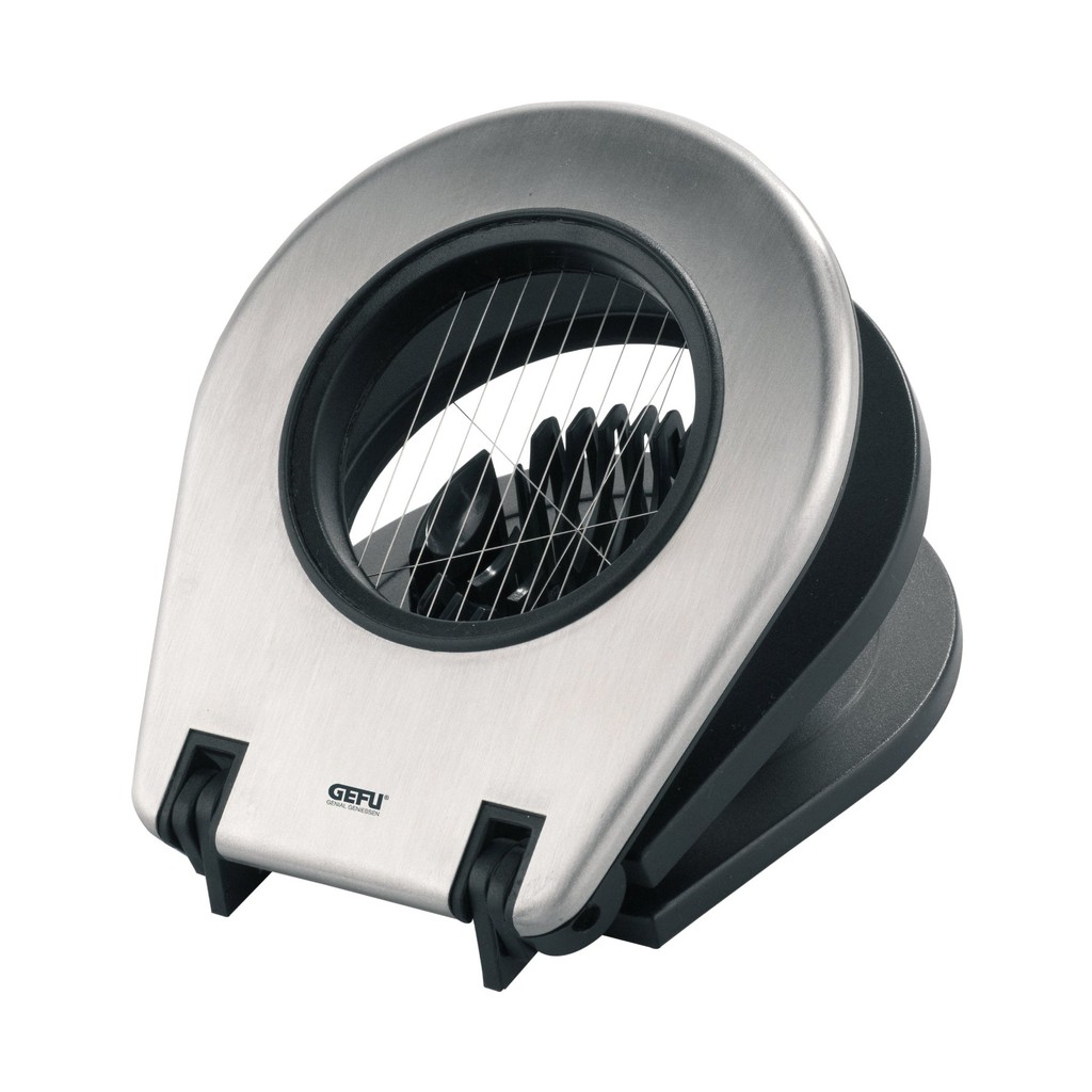 GEFU Egg slicer DUO ที่หั่นไข่ต้ม รุ่น 12350 (Stainless/Black) | Shopee ...
