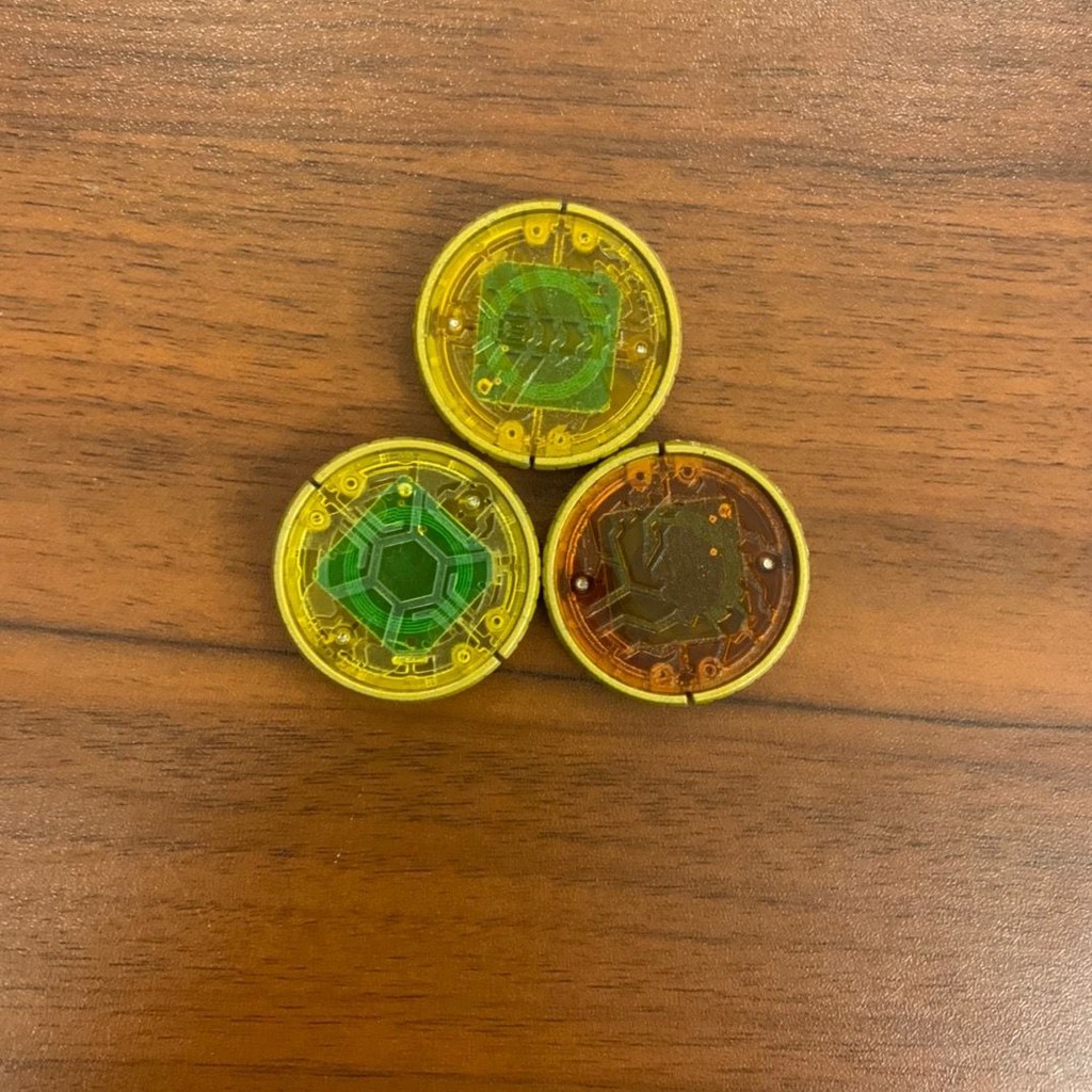 ﹍Bandai ขอบล้อแม็ก Kamen Rider OOO เหรียญ Bird Union Group Worm Core ...