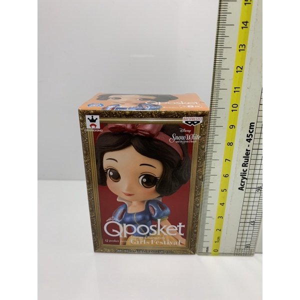 Qposket Petit Disney Characters - Girls Festival - Snow White แท้ มือ 1 | Shopee Thailand