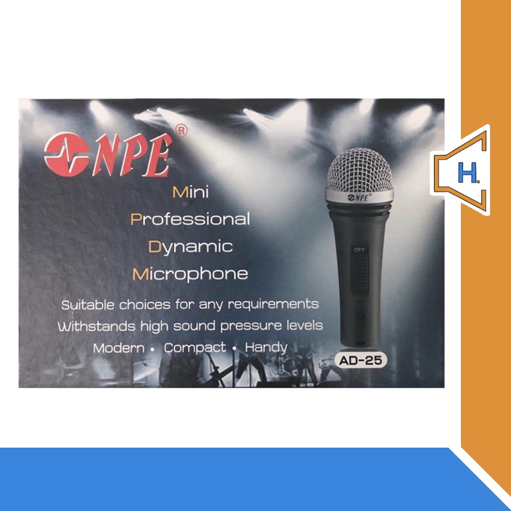 ไมค์โครโฟนขนาดจิ๋ว NPE รุ่นAD-25 | Shopee Thailand