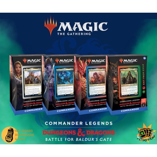 MTG Commander Legends: Dungeons and Dragons Battle of Baldur's Gate ...