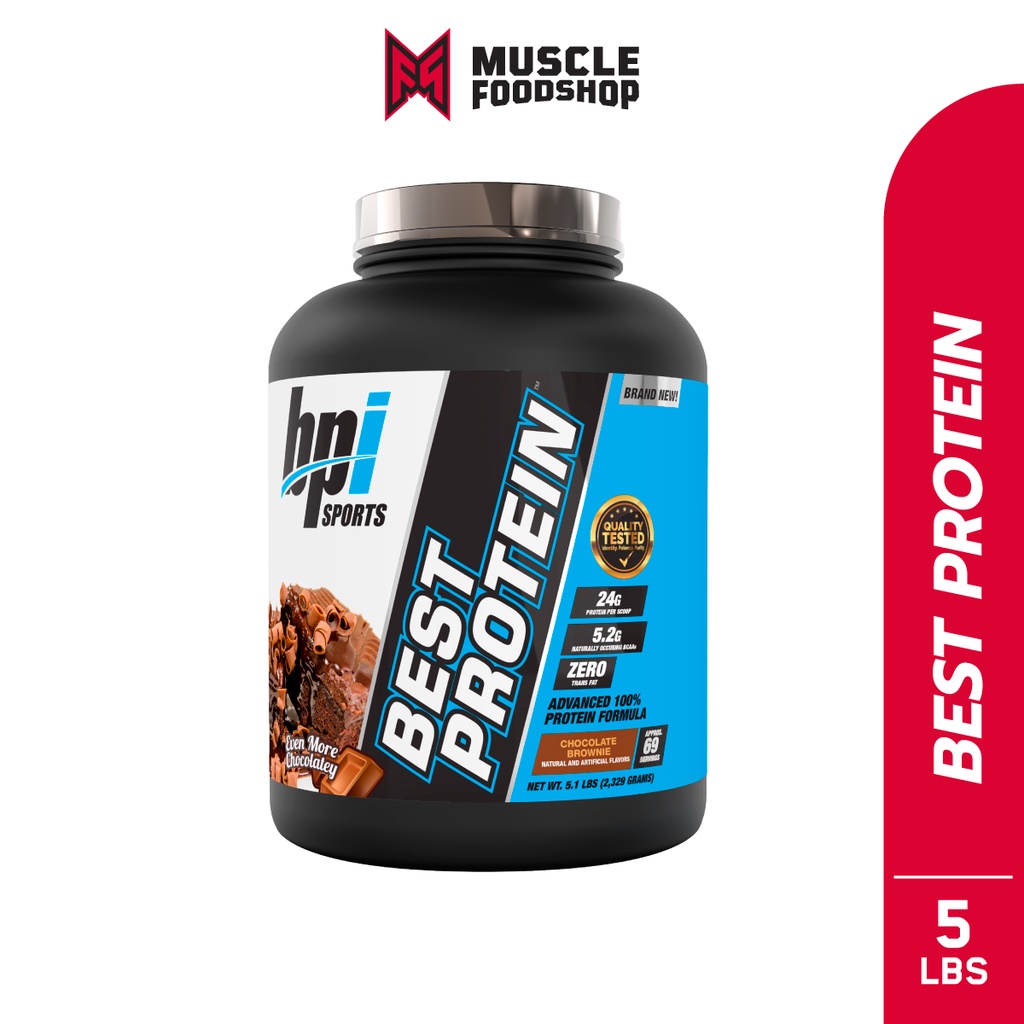 BPI SPORTS BEST PROTEIN WHEY 5 LBS. เวย์โปรตีน มีส่วนช่วยเสริมสร้าง ...