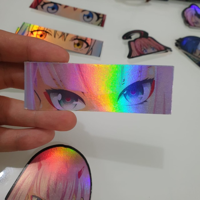 Sticker Anime Slap - S0110 - เล ็ ก - DARLING in the FRANXX - Zero Two ...